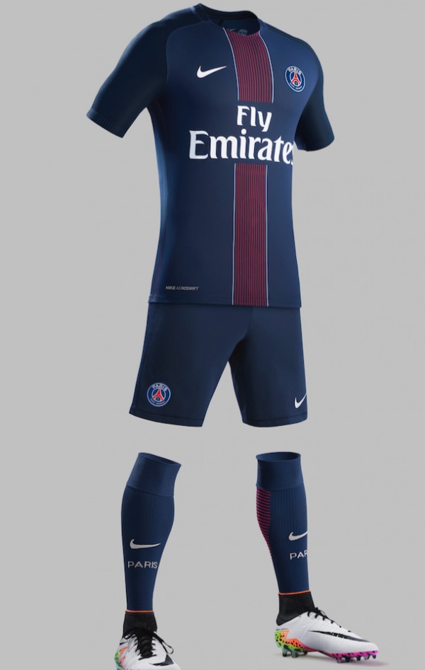 Новая форма «ПСЖ» 16/17 | Footykits.ru - Энциклопедия футбольной формы
